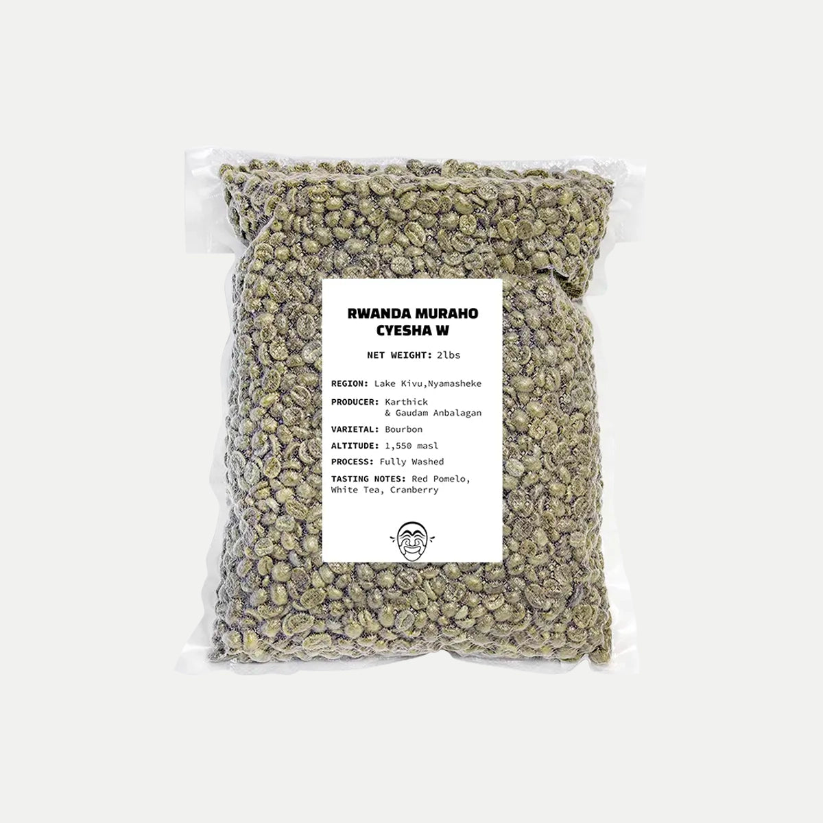 De Mello Coffee Rwanda Muraho Cyesha W - Green Bean – DE MELLO COFFEE ...